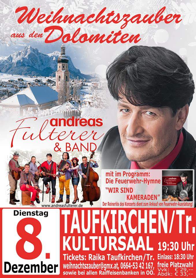 Weihnachtszauber mit Andreas Fulterer - Bezirk Grieskirchen